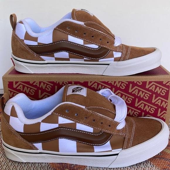 Vans | Shoes | Vans Mens Knu Skoolmega Check Brownvn00crpbrosneakers ...